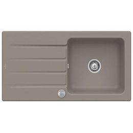Villeroy & Boch Villeroy & Boch Architectura Einbausp&uuml;le 336002TR mit Ablaufgarnitur und Exzenterbet&auml;tigung, Timber