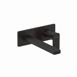 Kludi RENON 2-Loch-Wandarmatur 42245N275 240 mm, Feinbau-Set Brushed Gunmetal PVD