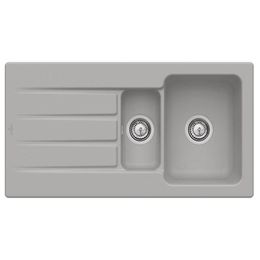 Villeroy & Boch Villeroy & Boch Architectura Einbausp&uuml;le 336501KD mit Ablaufgarnitur und Handbet&auml;tigung, Fossil