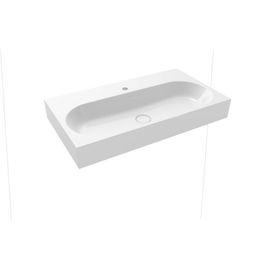 Kaldewei Centro Wand-Waschtisch 903506013199 3062, 90x50x12cm, manhattan Perl-Effekt, ohne &Uuml;berlauf, 1 Hahnloch