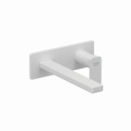 Kludi RENON 2-Loch-Wandarmatur 422455375 240 mm,Feinbau-Set mattwei&szlig;
