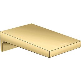 Hansgrohe Metropol Wanneneinlauf 32543990 Ausladung 185 mm, Wandmontage, polished gold optic