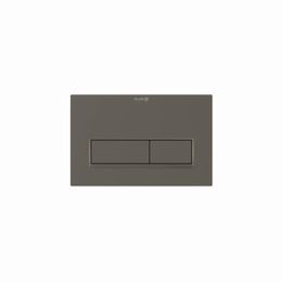 Kludi UNIFIX Bet&auml;tigungsplatte Eckig 32PP01O1 244 x 160 mm Matt Dove