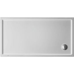 Duravit Duschwanne Starck Slimline 720125000000001 140 x 75 x 5,5 cm, wei&szlig;, Antislip, Rechteck