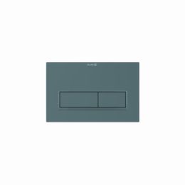 Kludi UNIFIX Bet&auml;tigungsplatte Eckig 32PP01O3 244 x 160 mm Matt Teal Blue