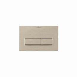 Kludi UNIFIX Bet&auml;tigungsplatte Eckig 32PP01N5 244 x 160 mm Stainless Brushed Nickel