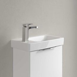 Villeroy & Boch Villeroy und Boch Architectura Handwaschbecken 438549R1 48x27,5cm, Becken rechts, 1 Hahnloch, ohne &Uuml;berlauf, wei&szlig; C-plus