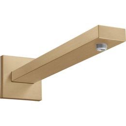 Hansgrohe Rainfinity Brausearm 27694140 eckig, 389 mm, brushed bronze