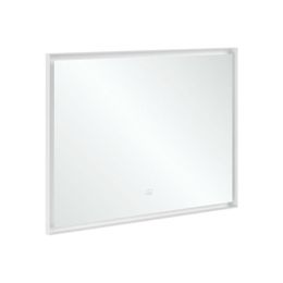 Villeroy & Boch Villeroy und Boch Subway 3.0 Spiegel A4631000 Aluminiumrahmen, 100 x 75 x 4,75 cm, wei&szlig; matt