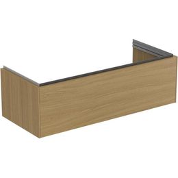 Ideal Standard Conca Waschtisch-Unterschrank T4580Y6 120x50x55cm, 1 Auszug, Eiche hell Furnier