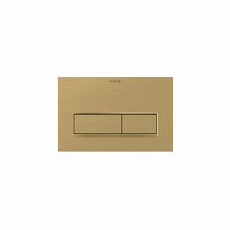 Kludi UNIFIX Bet&auml;tigungsplatte Eckig 32PP01N0 244 x 160 mm Brushed Gold