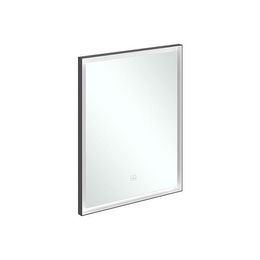 Villeroy & Boch Villeroy und Boch Subway 3.0 Spiegel A46360BC Aluminiumrahmen, 60 x 75 x 4,75 cm, schwarz matt/wei&szlig; matt