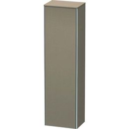 Duravit XSquare Hochschrank XS1313L7575 50x176x35,6cm, T&uuml;r links, Leinen