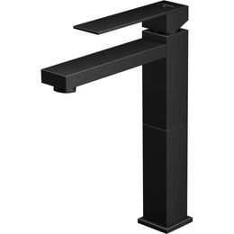Steinberg Serie 160 Waschtischarmatur 1601710S Ausladung 175 mm, Matt Black, H&ouml;he 292mm, ohne Ablaufgarnitur