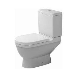 Duravit Starck 3 Stand Tiefsp&uuml;l WC 01260100001 weiss, wondergliss, Abgang innen senkrecht
