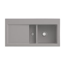 Villeroy & Boch Villeroy und Boch Subway 60 Einbausp&uuml;le 671200KD Sp&uuml;lbecken rechts, 1000x510mm, fossil CeramicPlus