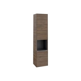 Villeroy & Boch Villeroy und Boch Subway 3.0 Hochschrank C58900VH 40x171x36,2cm, Schanier rechts/Griff Aluminium gl&auml;nzend, arizona oak