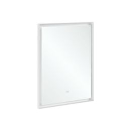 Villeroy & Boch Villeroy und Boch Subway 3.0 Spiegel A4636000 Aluminiumrahmen, 60 x 75 x 4,75 cm, wei&szlig; matt