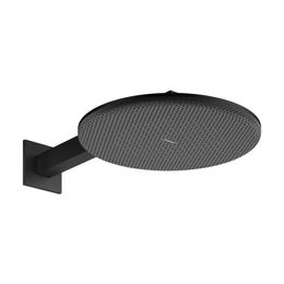 Hansgrohe Raindance Alive S Duschkopf 24540670 2 Strahlarten mit Brausearm, 300 mm, schwarz matt