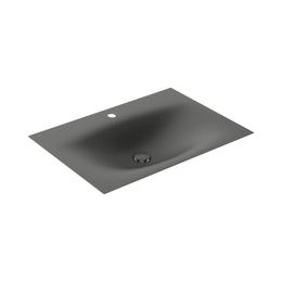 KEUCO Edition 11 Art Einbauwaschtisch 32590540801 1 Hahnloch, 80,6 x 0,4 x 49,3 cm, smoke