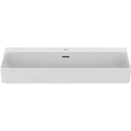 Ideal Standard Conca Waschtisch T3693MA mit Hahnloch und &Uuml;berlauf, 1000 x 450 x 165 mm, wei&szlig; Ideal Plus