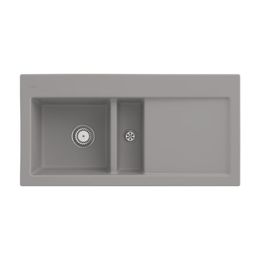 Villeroy & Boch Villeroy und Boch Subway 60 Einbausp&uuml;le 677000KD Sp&uuml;lbecken links, 1000 x 510 mm, fossil CeramicPlus