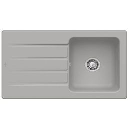 Villeroy & Boch Villeroy & Boch Architectura Einbausp&uuml;le 335001KD mit Ablaufgarnitur und Handbet&auml;tigung, Fossil
