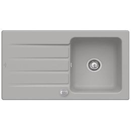 Villeroy & Boch Villeroy & Boch Architectura Einbausp&uuml;le 335002KD mit Ablaufgarnitur und Exzenterbet&auml;tigung, Fossil