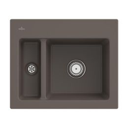Villeroy & Boch Villeroy und Boch Subway 60 XM Einbausp&uuml;le 678000TR Sp&uuml;lbecken, 620 x 510 mm, timber CeramicPlus