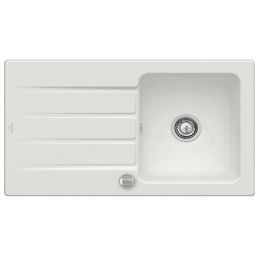 Villeroy & Boch Villeroy & Boch Architectura Einbausp&uuml;le 335002SM mit Ablaufgarnitur und Exzenterbet&auml;tigung, Steam