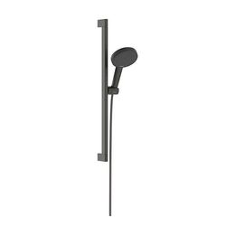 Hansgrohe Raindance Alive Select S Duschset 24600340 Brausestange Unica E, 3jet, Bohrabstand 625 mm, brushed black chrome