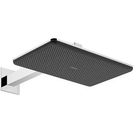 Hansgrohe Raindance Alive Q Duschkopf 24550000 2 Strahlarten mit Brausearm, chrom