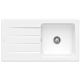 Villeroy & Boch Villeroy & Boch Architectura Einbausp&uuml;le 336001KG mit Ablaufgarnitur und Handbet&auml;tigung, Snow White