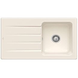 Villeroy & Boch Villeroy & Boch Architectura Einbausp&uuml;le 335001KR mit Ablaufgarnitur und Handbet&auml;tigung, Crema