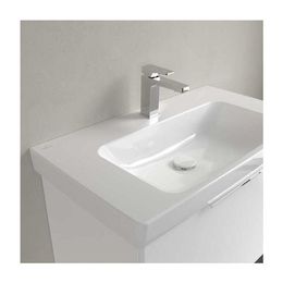 Villeroy & Boch Villeroy und Boch Architectura Waschtisch 4A878101 80x44,5cm, 1 Hahnloch, ohne &Uuml;berlauf, wei&szlig;