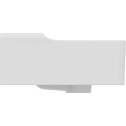 Ideal Standard Conca Handwaschbecken T3810MA 400x350mm, mit &Uuml;berlauf, 3 Hahnl&ouml;cher, wei&szlig; Ideal Plus