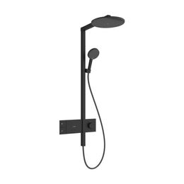 Hansgrohe Raindance Alive S Duschsystem 24583670 1 Strahlart wassersparend mit ShowerSelect Comfort, EcoSmart, schwarz matt