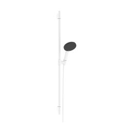 Hansgrohe Raindance Alive Select S Duschset 24603700 3 Strahlarten wassersparend mit Duschstange Unica S Puro 90 cm, wei&szlig; matt
