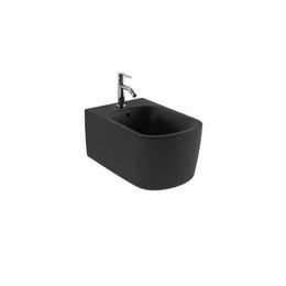 Kludi RESA S Wand-Bidet 27BIW0139 52 cm, verdeckte Befestigungen, Mattschwarz