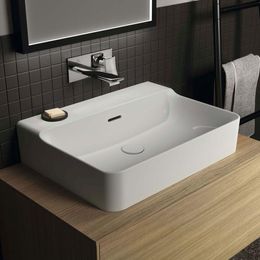 Ideal Standard Conca Waschtisch T3789MA ohne Hahnloch, mit &Uuml;berlauf, 600 x 450 x 165 mm, wei&szlig; Ideal Plus
