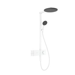 Hansgrohe Raindance Alive S Duschsystem 24582700 1 Strahlart mit ShowerSelect Comfort, wei&szlig; matt