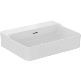 Ideal Standard Conca Waschtisch T382201 ohne Hahnloch, mit &Uuml;berlauf, geschliffen, 600 x 450 x 165 mm, wei&szlig;