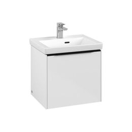 Villeroy & Boch Villeroy und Boch Subway 3.0 Waschtisch-Unterschrank C58001VE 47,3x42,9x40,75cm, ohne LED/Griff Volcano black, brilliant white