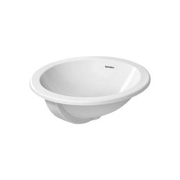Duravit Architec Einbauwaschtisch 0468470000 &Oslash; 47 cm, weiss, Einbau von oben