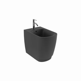 Kludi RESA S Stand-Tiefsp&uuml;l-Bidet 27BIB0139 55 cm, verdeckte Befestigungen Mattschwarz