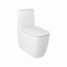 Kludi RESA S Spiralflush-UNI-Trap WC 27WCB0153 versteckte Befestigung mattwei&szlig;