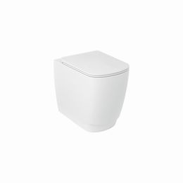 Kludi RESA S Spiralflush-Stand-WC 27WCB0353 55 cm, Universalf&ouml;rmiger Abfluss Mattwei&szlig;