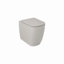 Kludi RESA S Spiralflush-Stand-WC 27WCB03O2 55 cm, Universalf&ouml;rmiger Abfluss Matt Light Dov