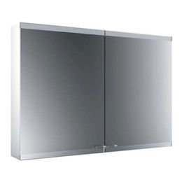 Emco Asis Evo Aufputz-Lichtspiegelschrank 939708005 1000x700mm, 2-t&uuml;rig, ohne beheizte Spiegelfl&auml;che