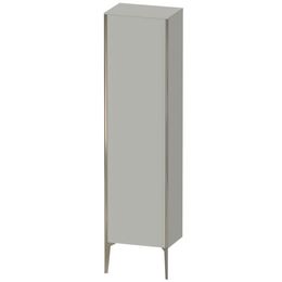 Duravit XViu Hochschrank XV1336LB107 50x36x177cm, champagner matt, T&uuml;r links, betongrau matt
